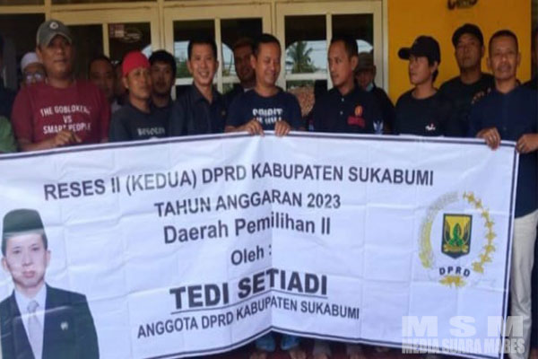 Tedi Setiadi Tampung aspirasi masyarakat dalam Reses ke dua Tahun Anggaran 2023 - Mahesa Media ...
